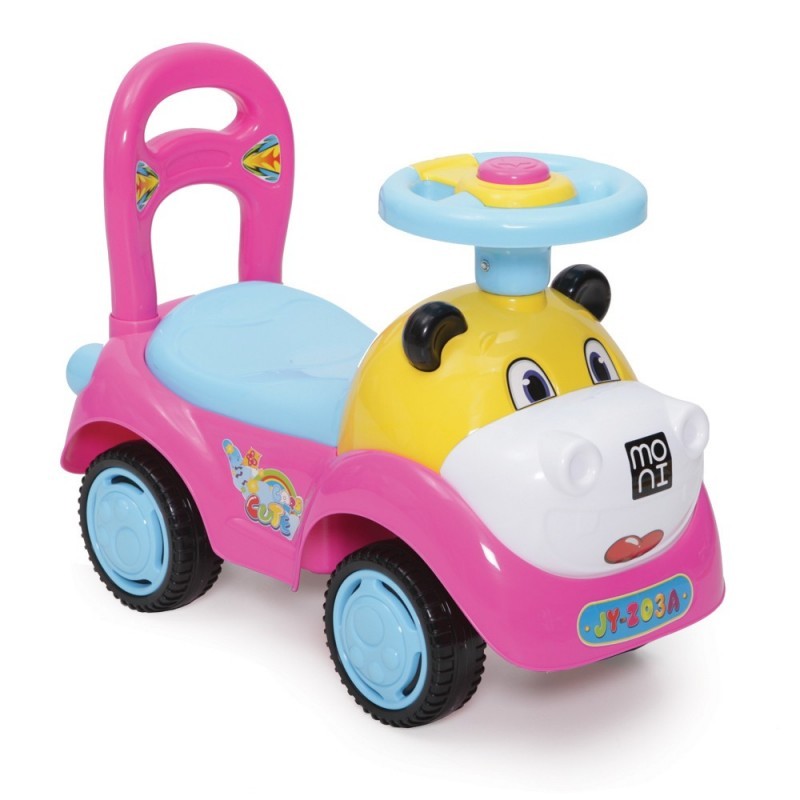 Kола за бутане Moni - Super Car, розова | Добра цена | Ozone.bg