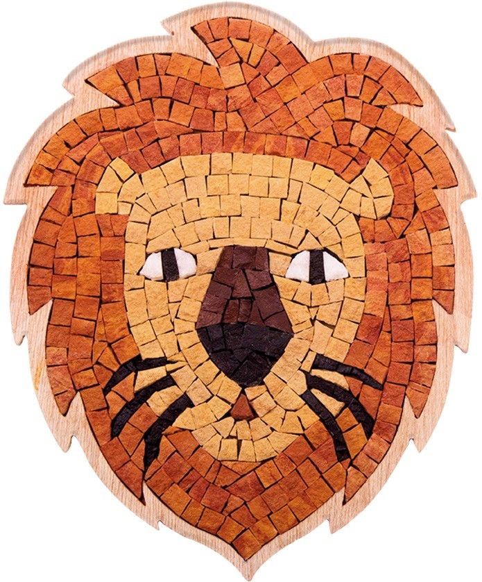 Мозайка Neptune Mosaic - Лице на лъв | Ozone.bg