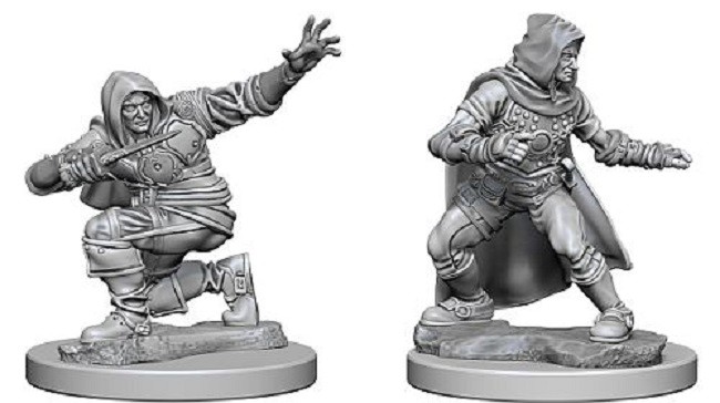 Модел Pathfinder Deep Cuts Unpainted Miniatures - Human Male Rogue ...