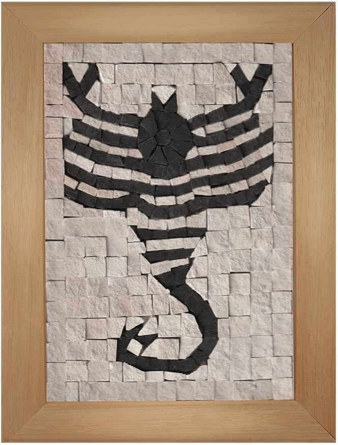 Мозайка Neptune Mosaic - Зодия Скорпион, с рамка | Ozone.bg