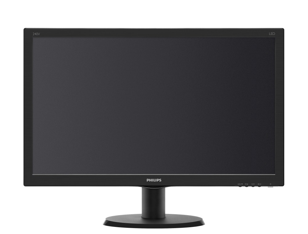 Монитор Philips 240V5QDSB, 23.8" ТОП цена | Ozone.bg