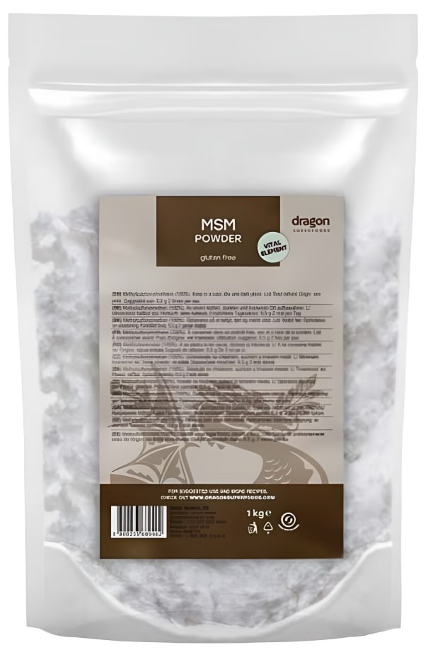 MSM на прах, 1 kg, Dragon Superfoods | Ozone.bg