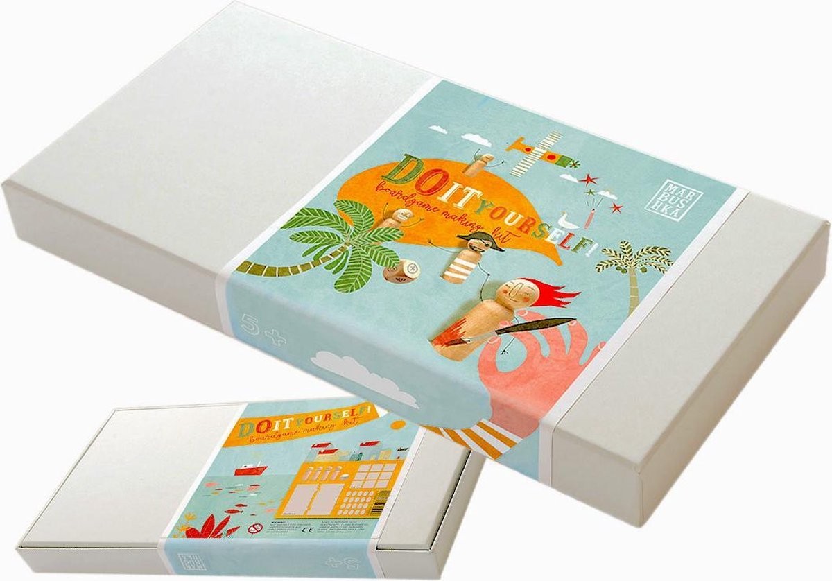 Настолна игра Marbushka Do it Yourself (Boardgame Making Kit) - Семейна ...