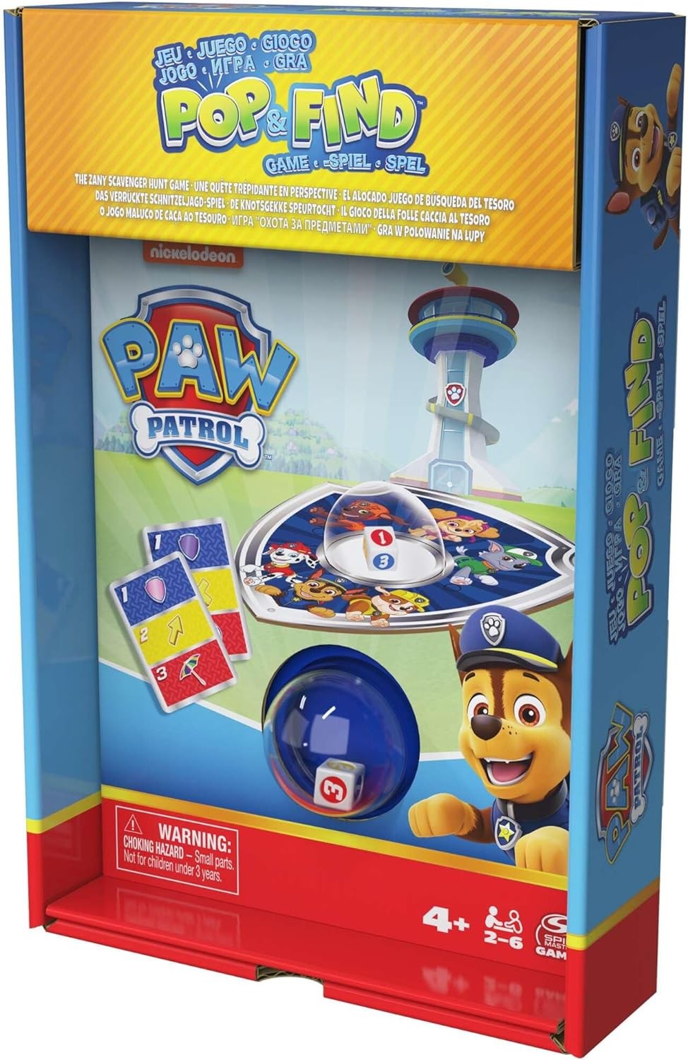 Настолна игра Spin Master: Paw Patrol Pop and Find - Детска | Ozone.bg