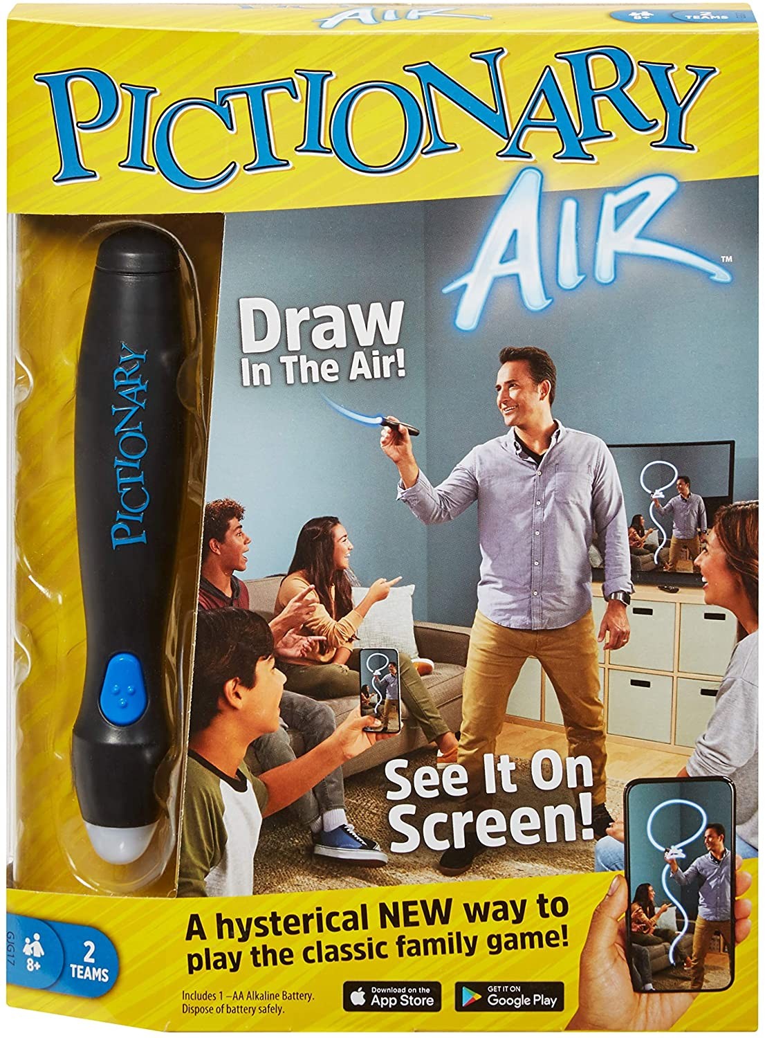 Настолна игра Pictionary Air - семейна | Ozone.bg