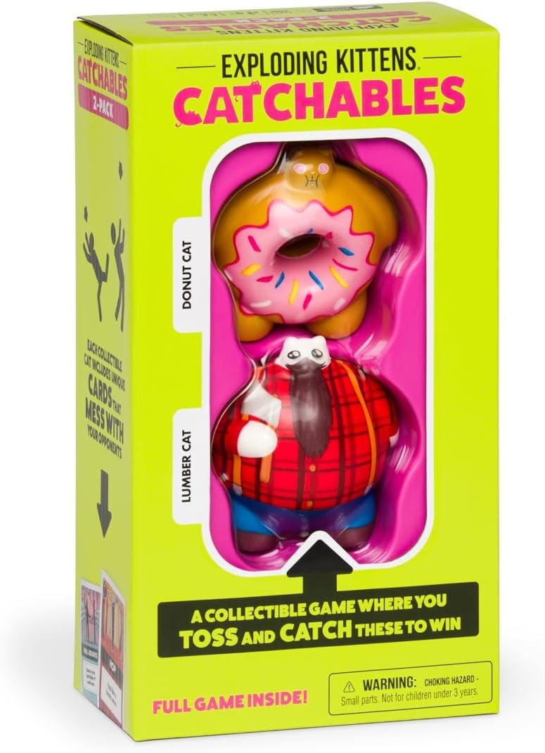 Настолна игра Exploding Kittens: Catchables 2- Pack #1 (Donut & Lumber) - Парти | Ozone.bg