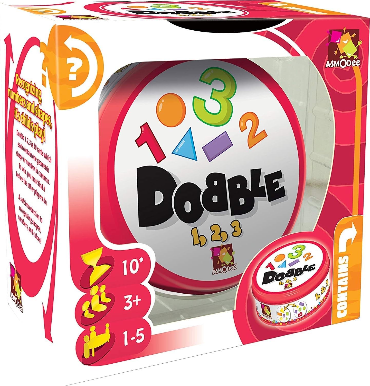 Настолна игра Dobble: 1,2,3 - детска | Ozone.bg
