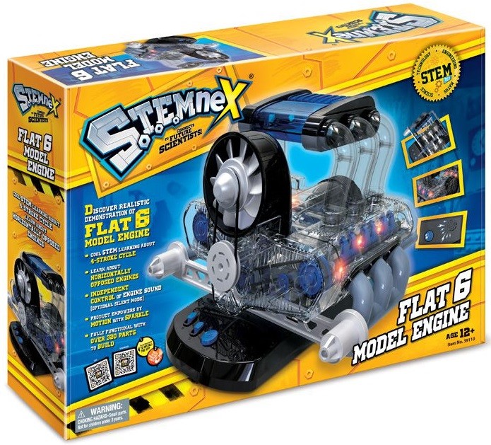 Научен STEM комплект Amazing Toys Stemnex - Модел на 6-цилиндров ...