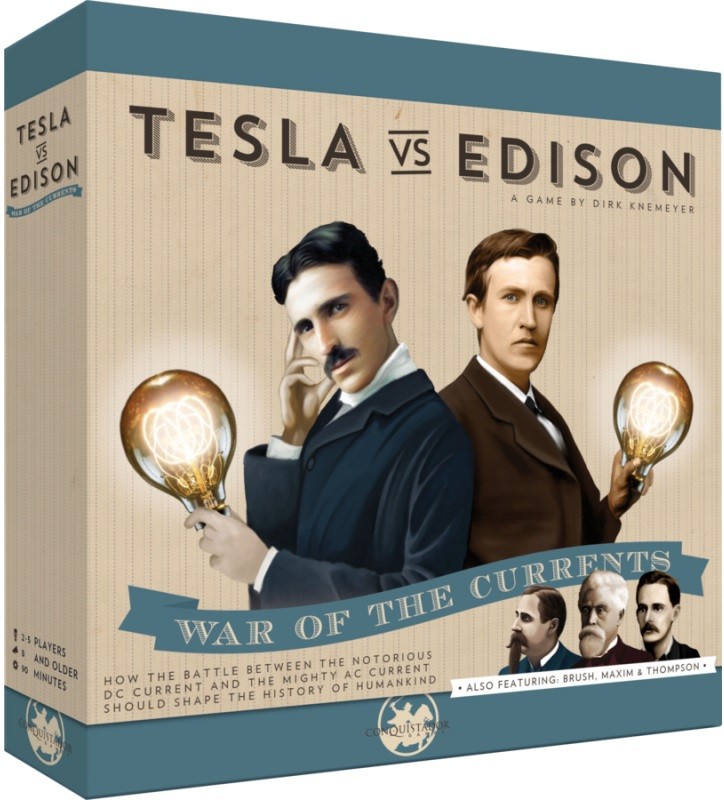 Настолна игра Tesla vs. Edison: War of Currents - Стратегическа | Ozone.bg