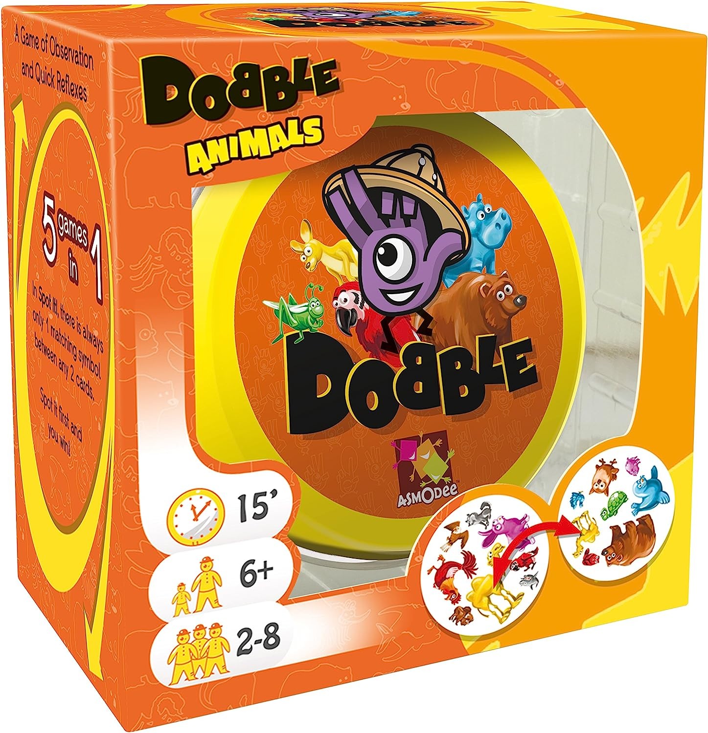 Настолна игра Dobble: Animals - детска | Ozone.bg