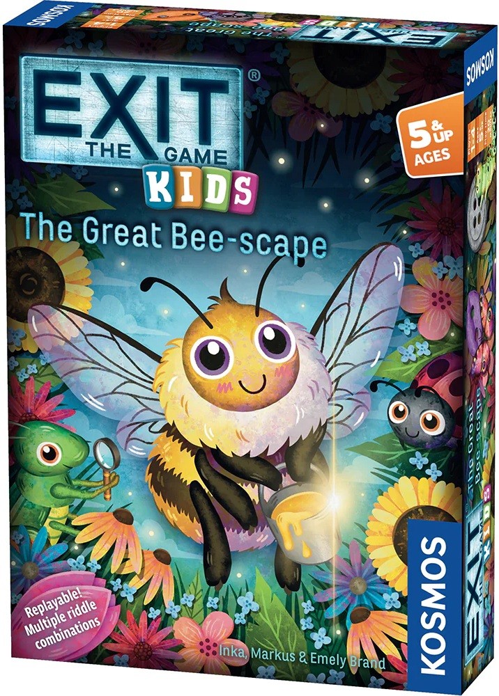 Настолна игра Exit: The Game Kids - The Great Bee-scape - Детска | Ozone.bg