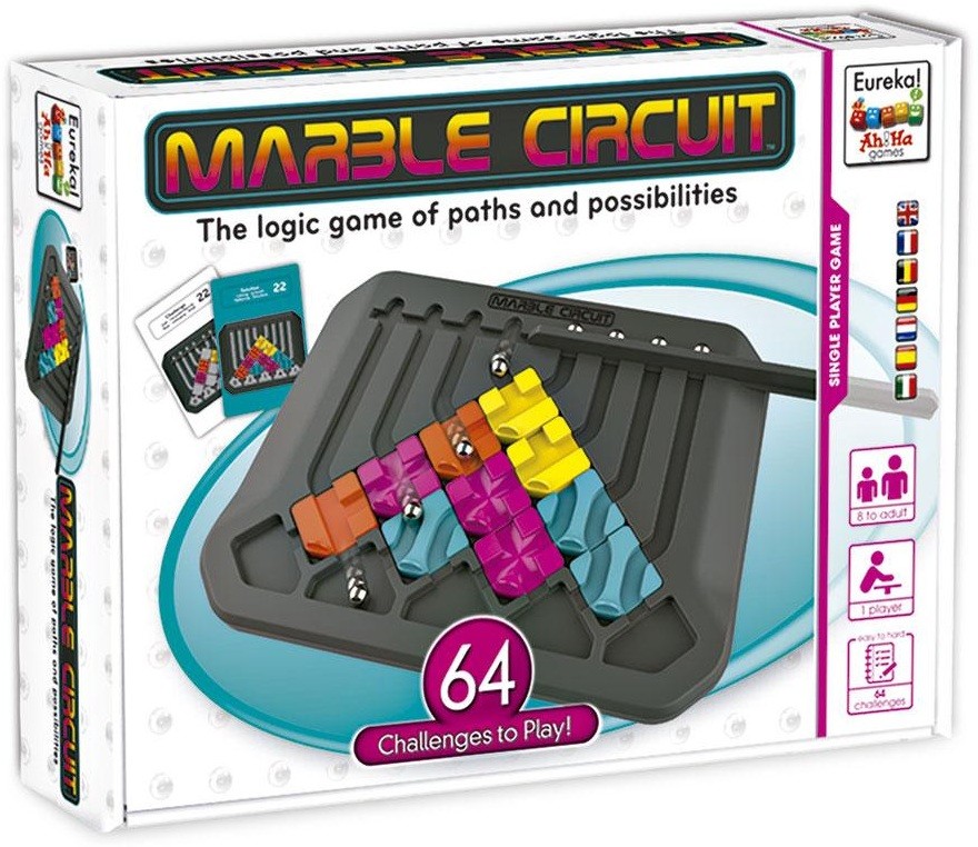 Настолна соло игра Marble Circuit - Семейна | Ozone.bg