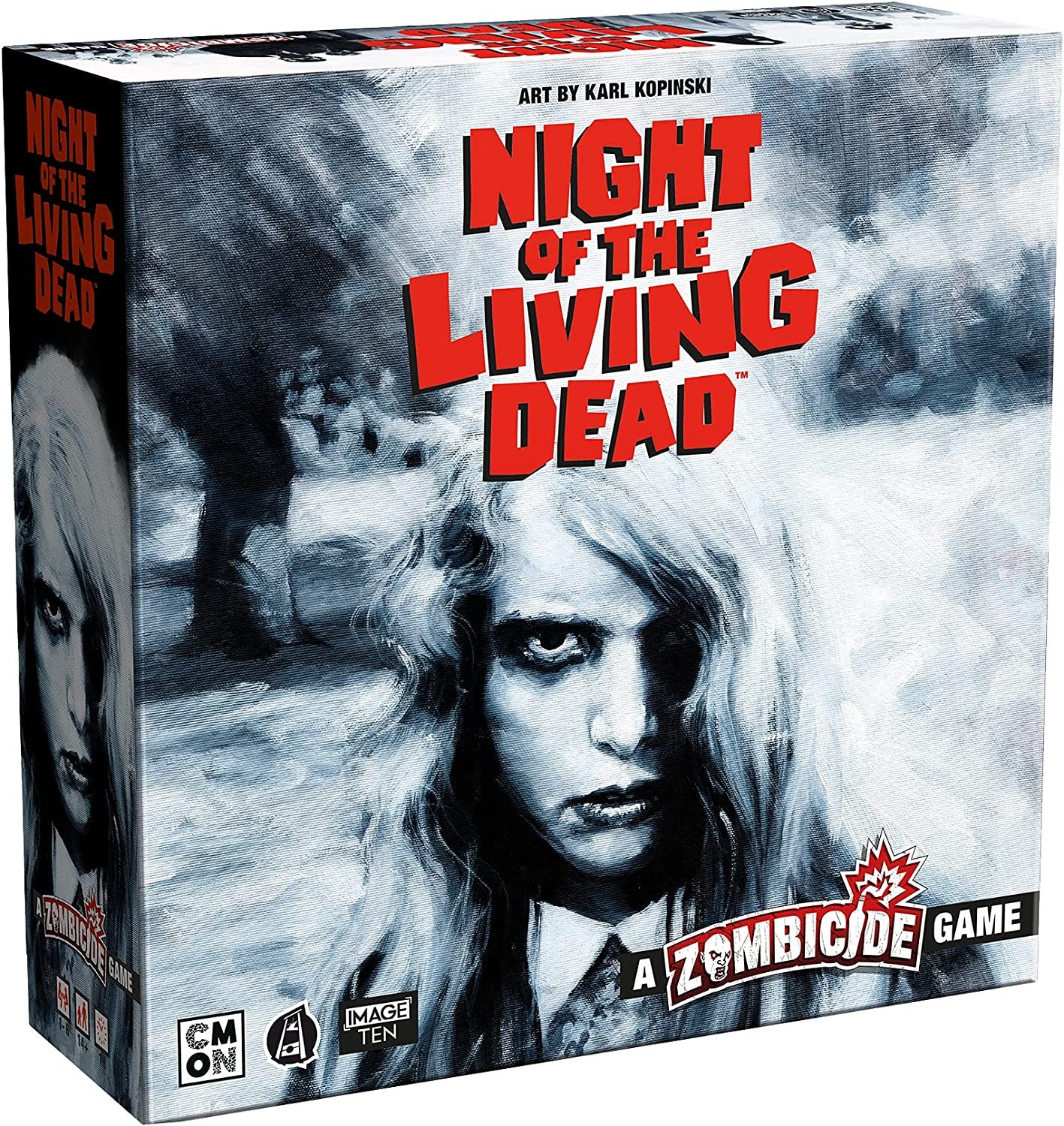 Настолна игра Night of the Living Dead: A Zombicide Game - Кооперативна ...