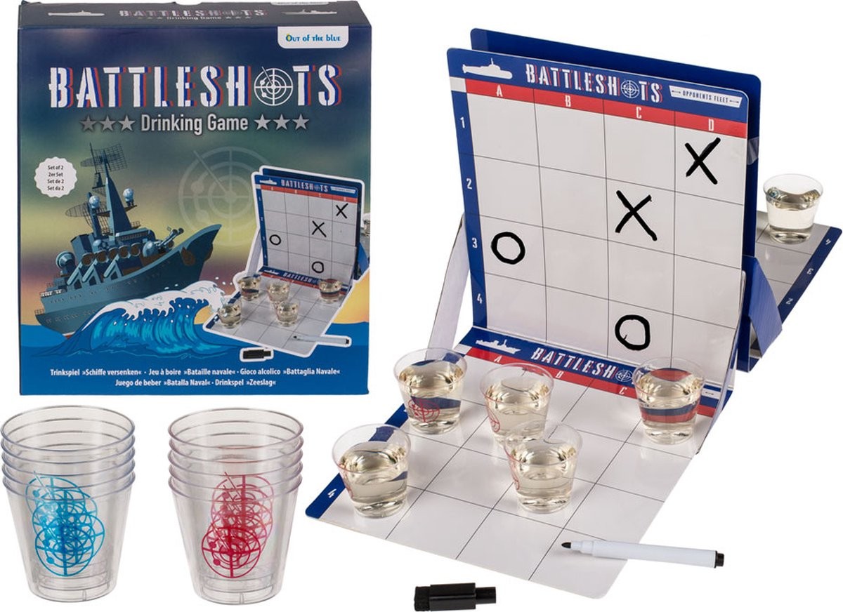 Настолна игра Battleshots Drinking Game - парти | Ozone.bg