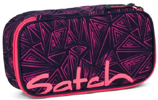 Несесер Satch Pencil Box - Pink Bermuda, с 2 отделения | Ozone.bg