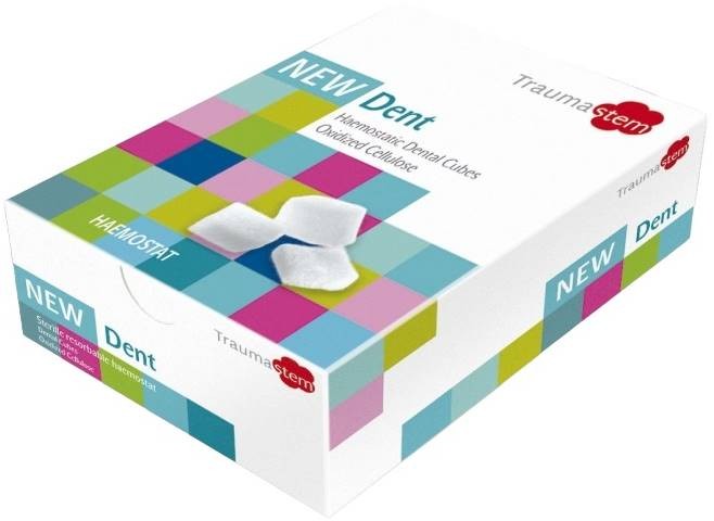 New Dent Хемостатично резорбируемо кубче, 1 x 1.5 cm, 50 броя ...