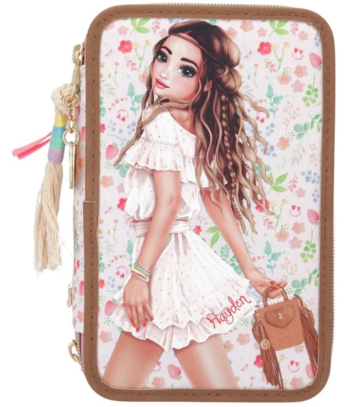 Несесер Depesche TopModel - Flower Berry, с 3 отделения | Ozone.bg