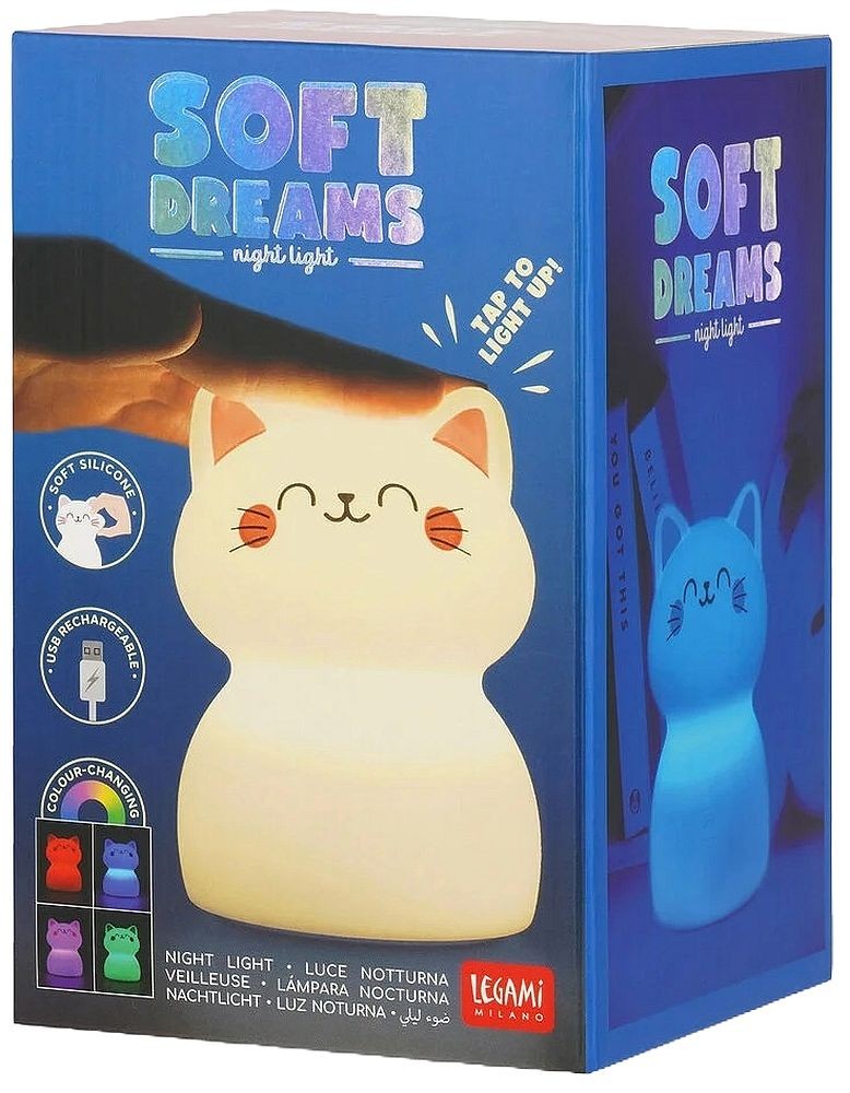 Нощна лампа Legami Soft Dreams - Kitty | Ozone.bg
