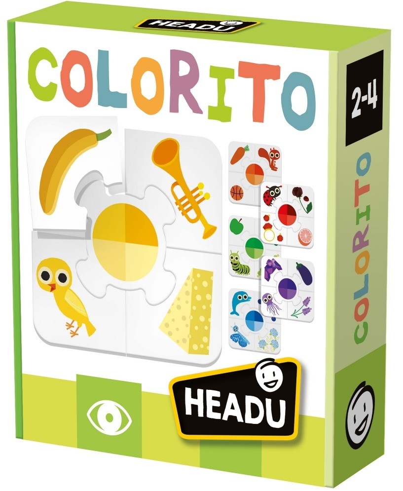 Образователен пъзел Headu - Colorito | Отлична цена | Ozone.bg