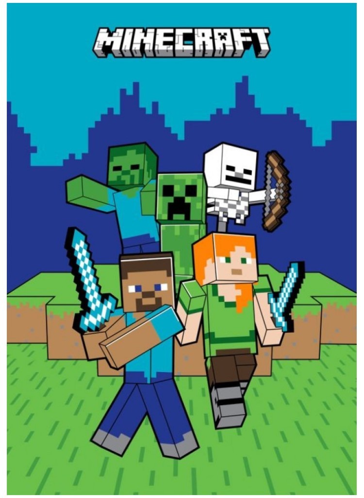 Одеяло Mojang Studios Games: Minecraft - Cover Art | Ozone.bg
