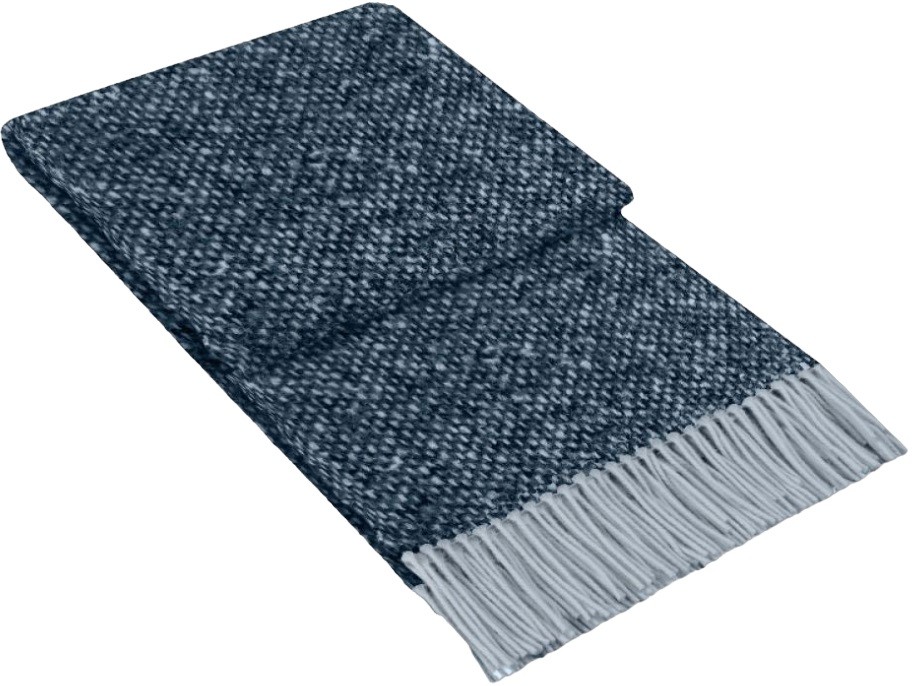 Одеяло с вълна Dilios - Texas, 140 x 200 cm, синьо | Ozone.bg