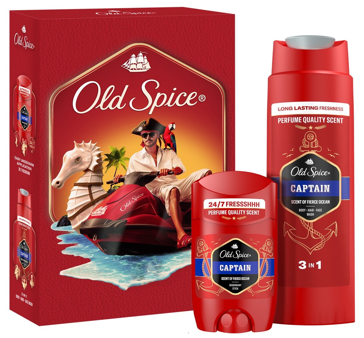 Old Spice Captain Подаръчен комплект Modern, 2 части | Ozone.bg