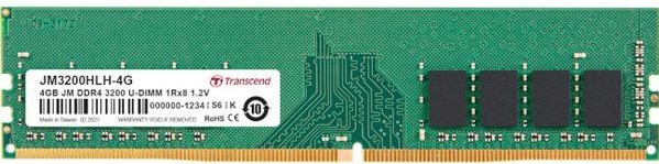 Оперативна памет Transcend - 4GB, DDR4, 3200MHz | Ozone.bg