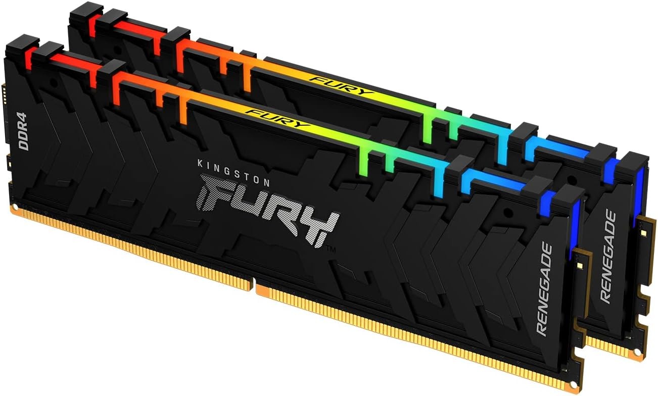 Оперативна памет Kingston - FURY Renegade RGB, 64GB,DDR4, 3600MHz ...