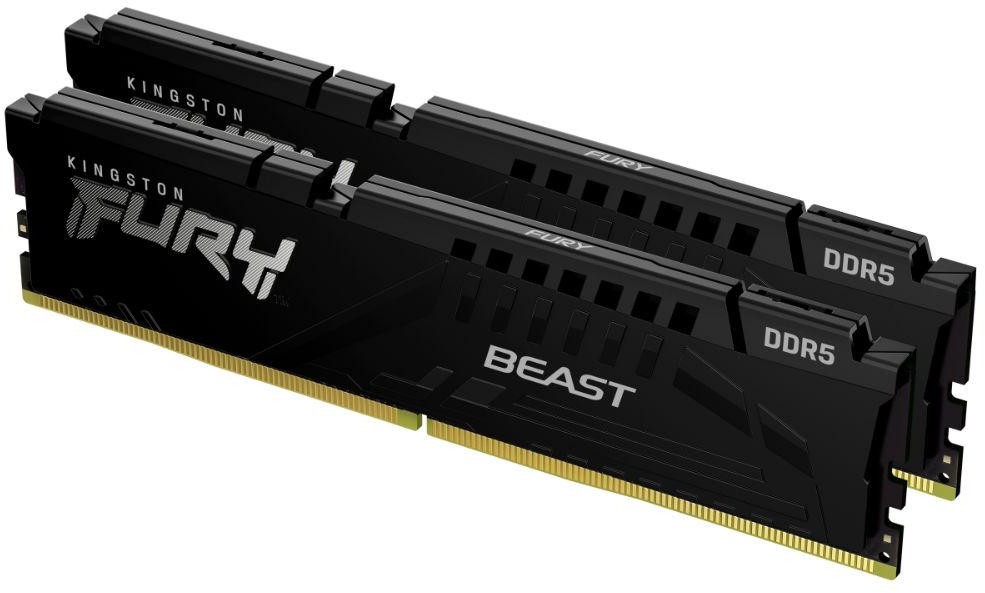 Оперативна памет Kingston - FURY Beast Black XMP, 32GB, DDR5, 6000MHz ...