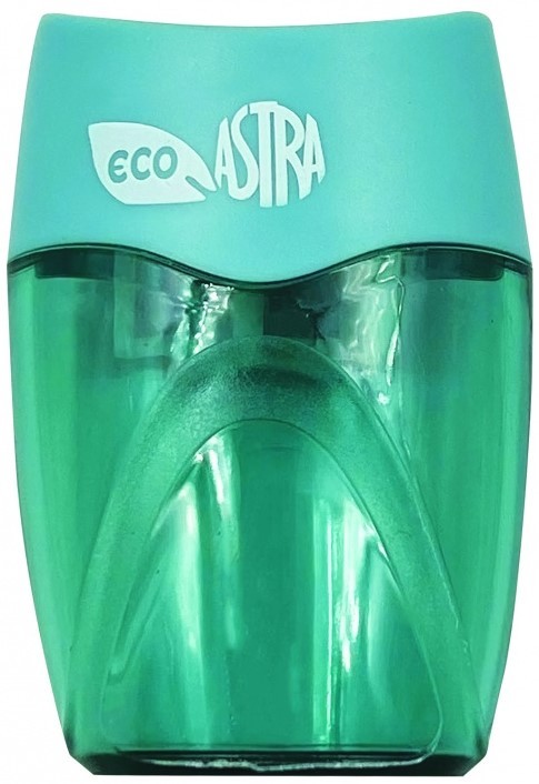 Острилка Astra Eco - Зелена, с 2 отвора | Ozone.bg