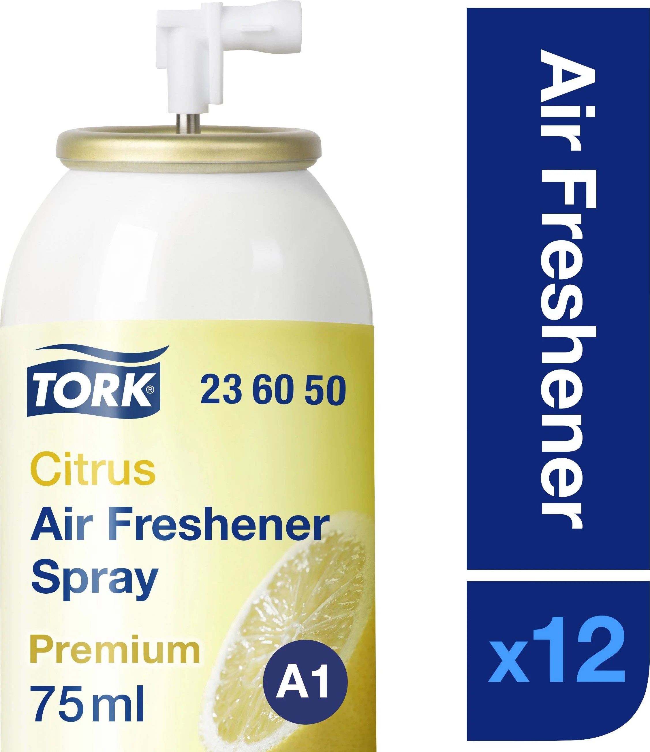 Освежител за въздух Tork - Citrus Air Spray, A1, 12 х 75 ml | Ozone.bg