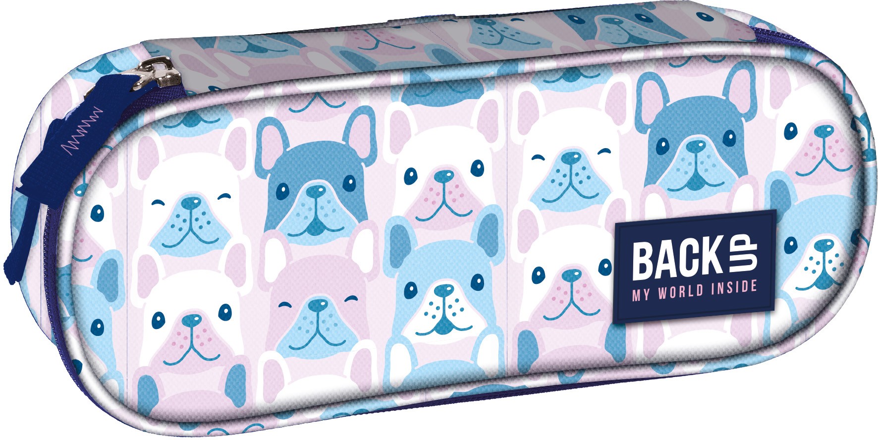 Овален ученически несесер Derform BackUp - Buldog | Ozone.bg