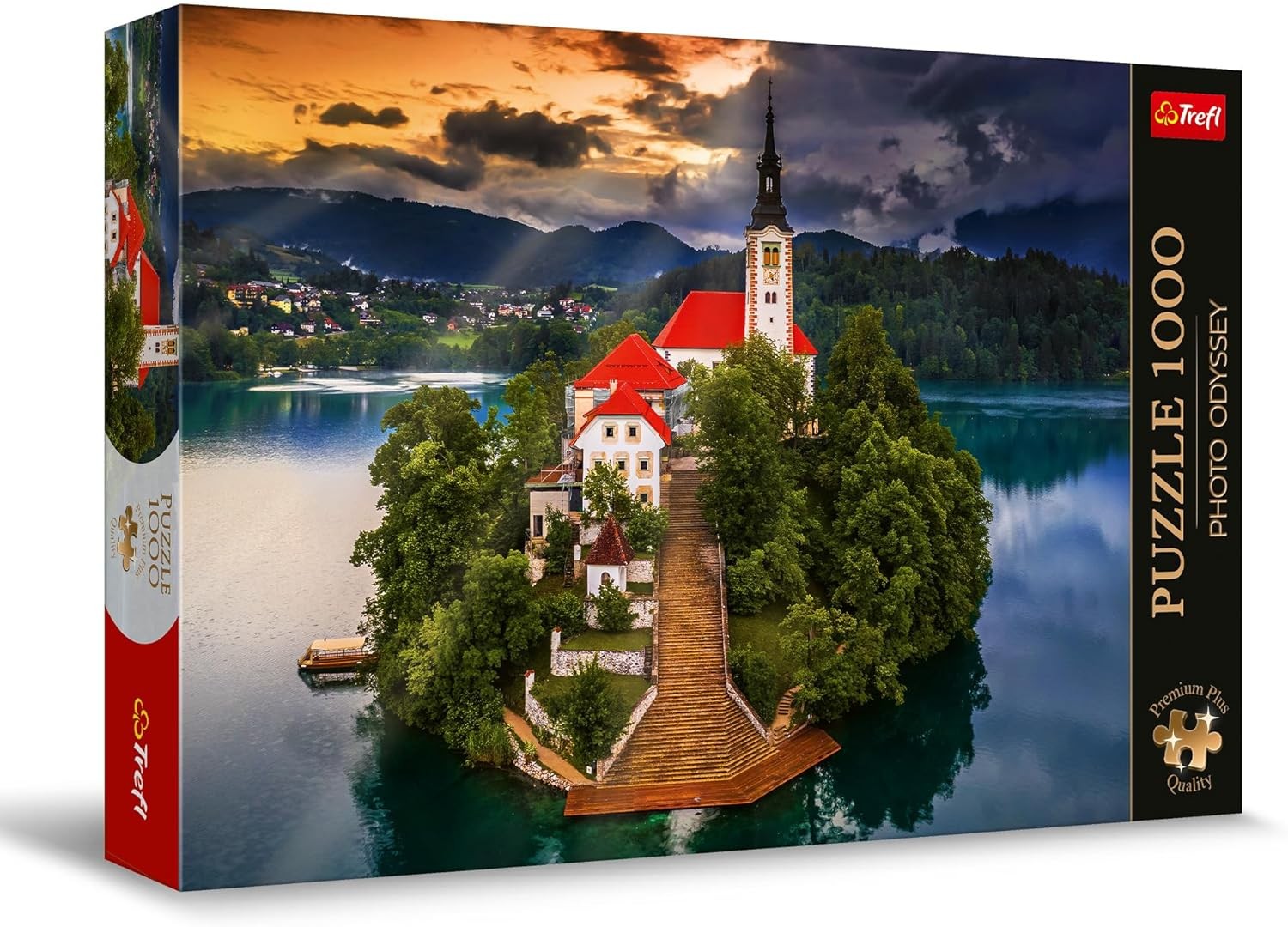 Пъзел Trefl от 1000 части - Езерото Блед, Словения | Супер цена | Ozone.bg