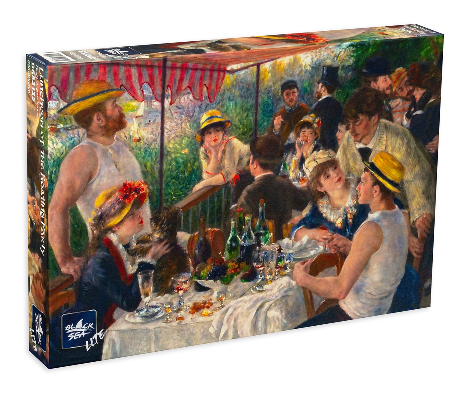 Пъзел Black Sea от 1000 части - Обяд на лодката, Пиер-Огюст Реноар ...