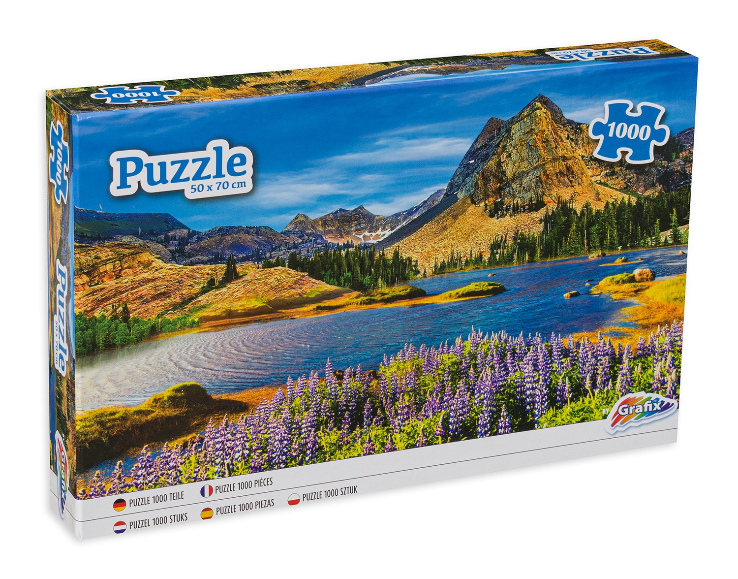 Пъзел Grafix от 1000 части - Поглед към езерото | Супер цена | Ozone.bg