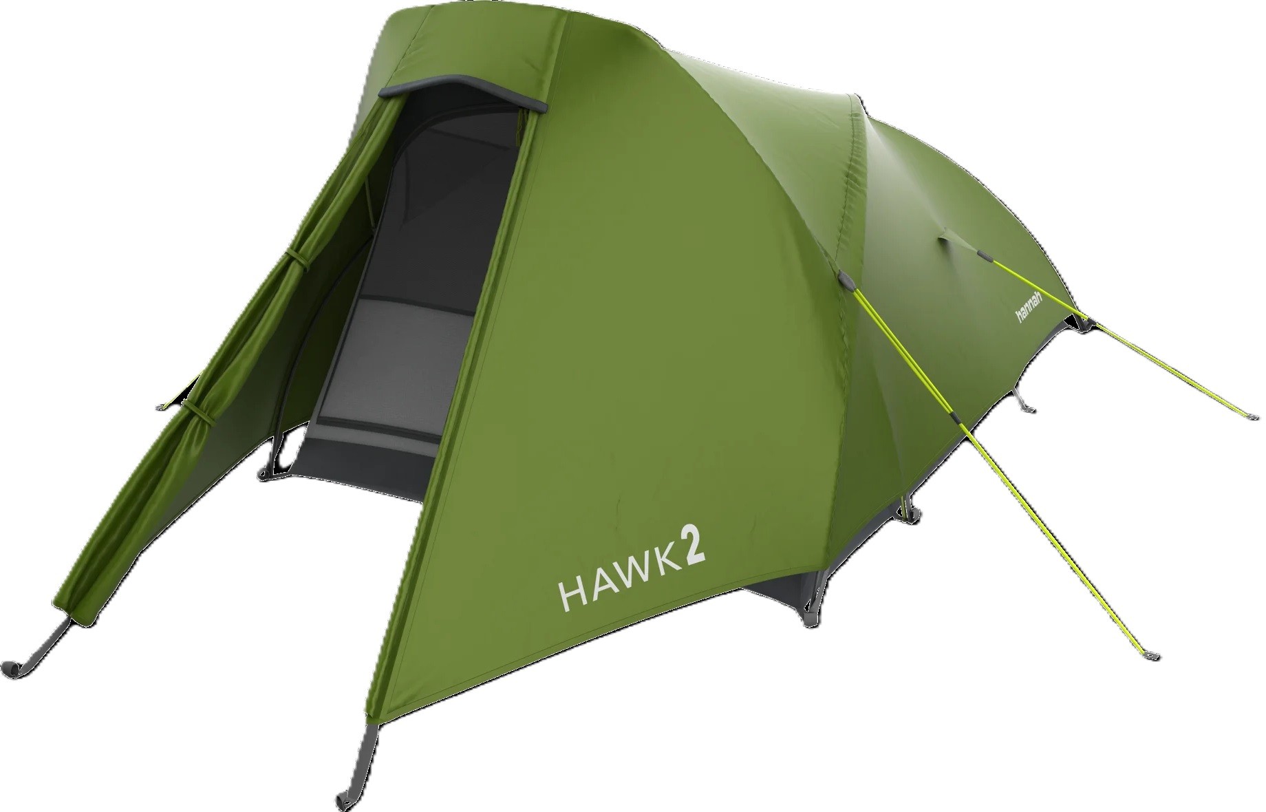 Палатка Hannah - Hawk 2, двуместна, зелена | Ozone.bg