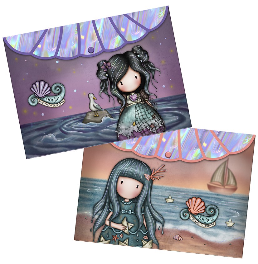 Папка с копче Santoro Gorjuss Making Waves - Lost At Sea и Washed ...