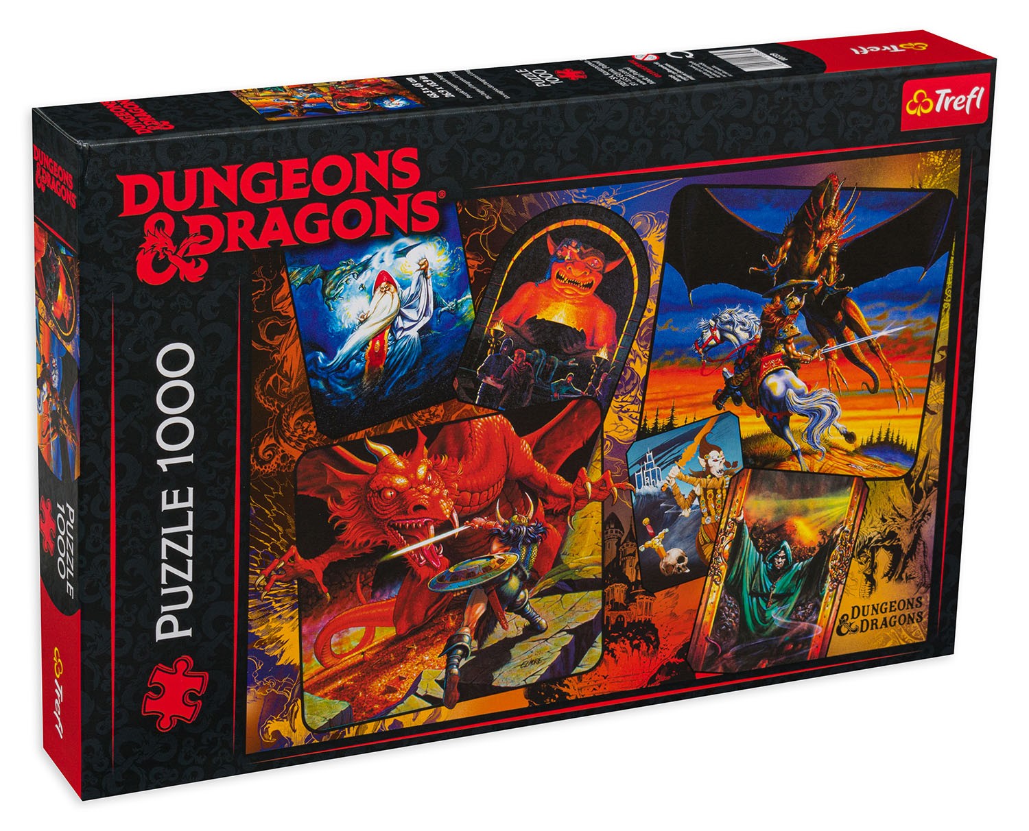 Пъзел Trefl от 1000 части - Произходът на Dungeons & Dragons | Супер ...