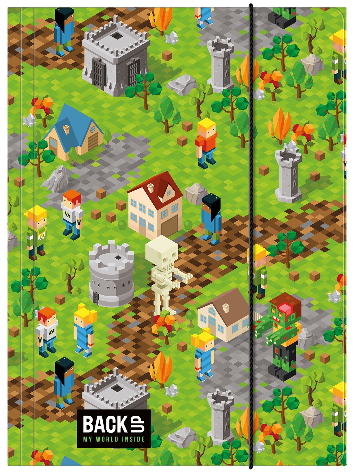 Папка с ластик Back Uр - Game Level | Ozone.bg