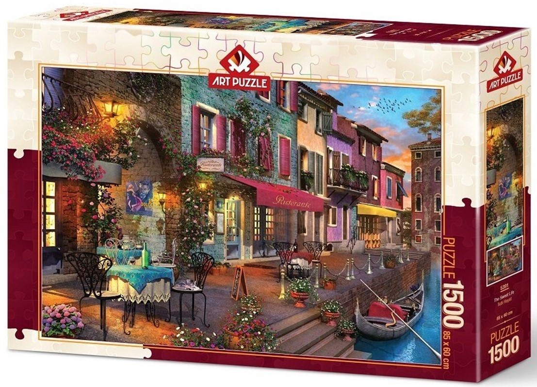 Пъзел Art Puzzle от 1500 части - Китни сгради | Супер цена | Ozone.bg