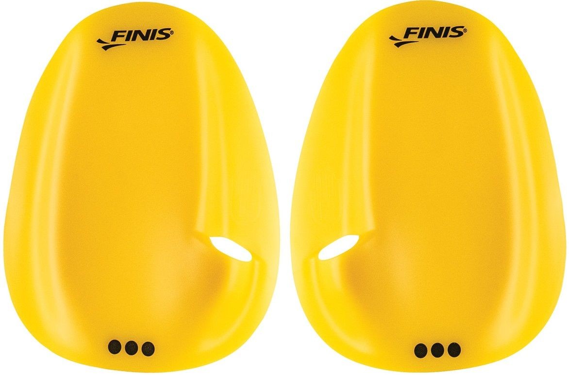 Педълси за плуване Finis - Floating Agility Paddles, жълти | Ozone.bg