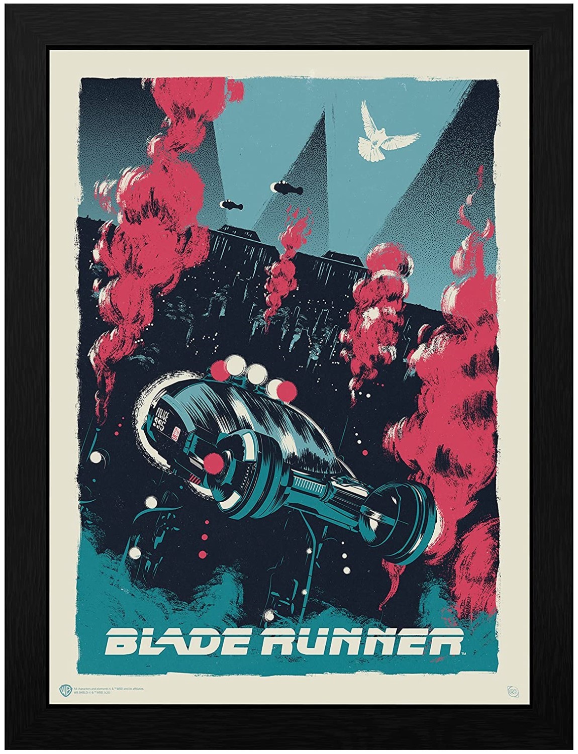 Плакат с рамка GB eye Movies: Blade Runner - Flying Car | Ozone.bg