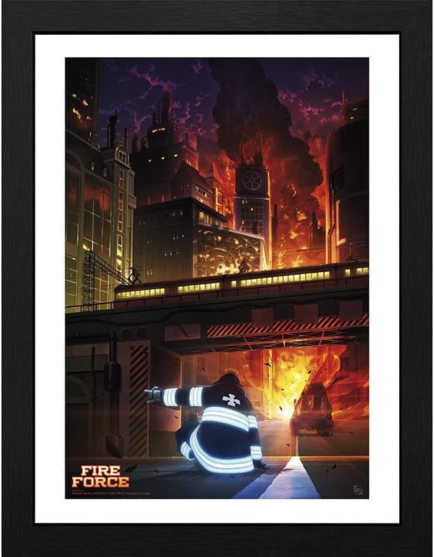 Плакат с рамка GB eye Animation: Fire Force - Spontaneous Human ...