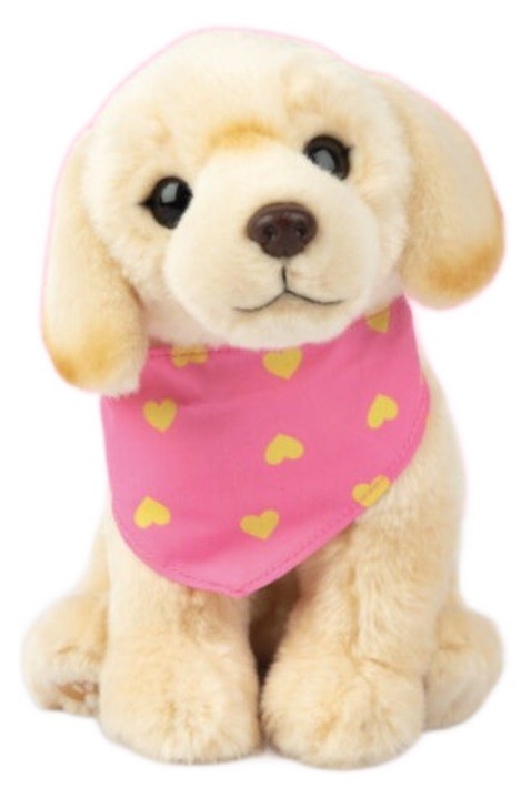 Плюшена играчка Studio Pets - Куче Лабрадор с кърпа, Щастливко, 23 cm | Отлична цена | Ozone.bg