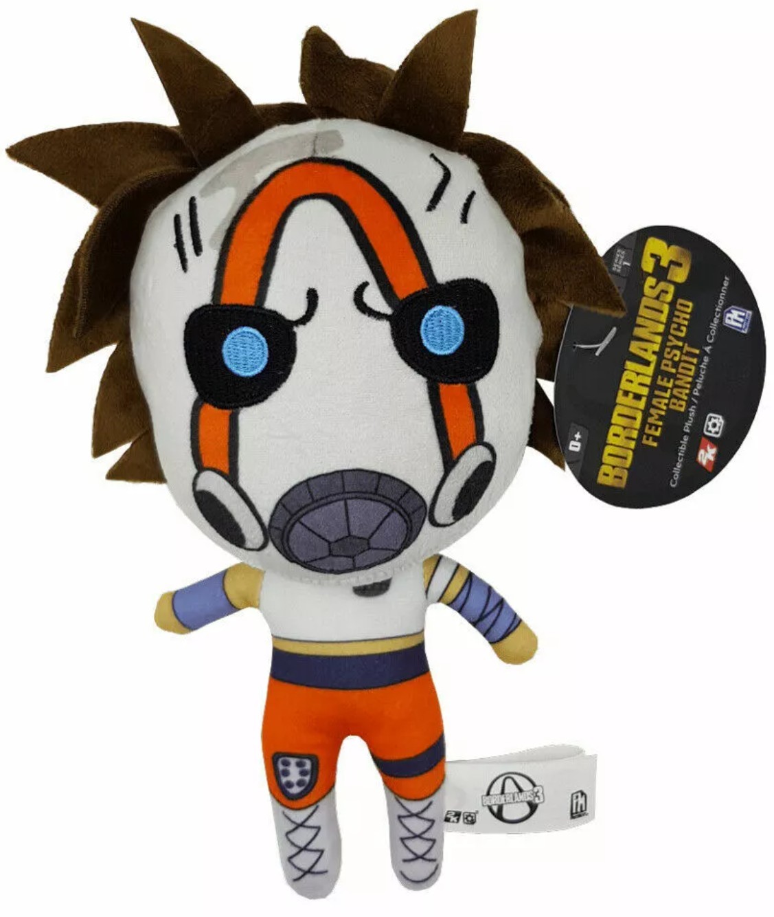 Плюшена фигура Phat Mojo Games: Borderlands 3 - Psycho Bandit, 20 cm ...