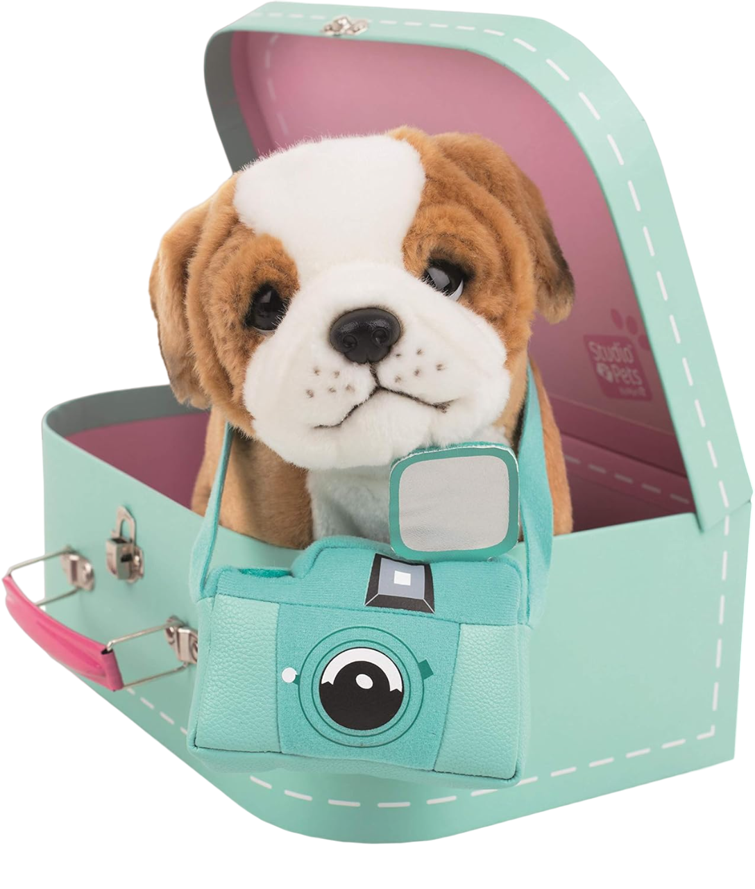 Плюшена играчка Studio Pets - Английски булдог Звезда, с аксесоари | Отлична цена | Ozone.bg