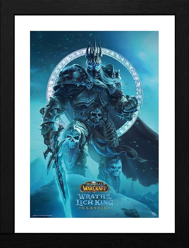 Плакат с рамка ABYstyle Games: World of Warcraft - Lich King | Ozone.bg