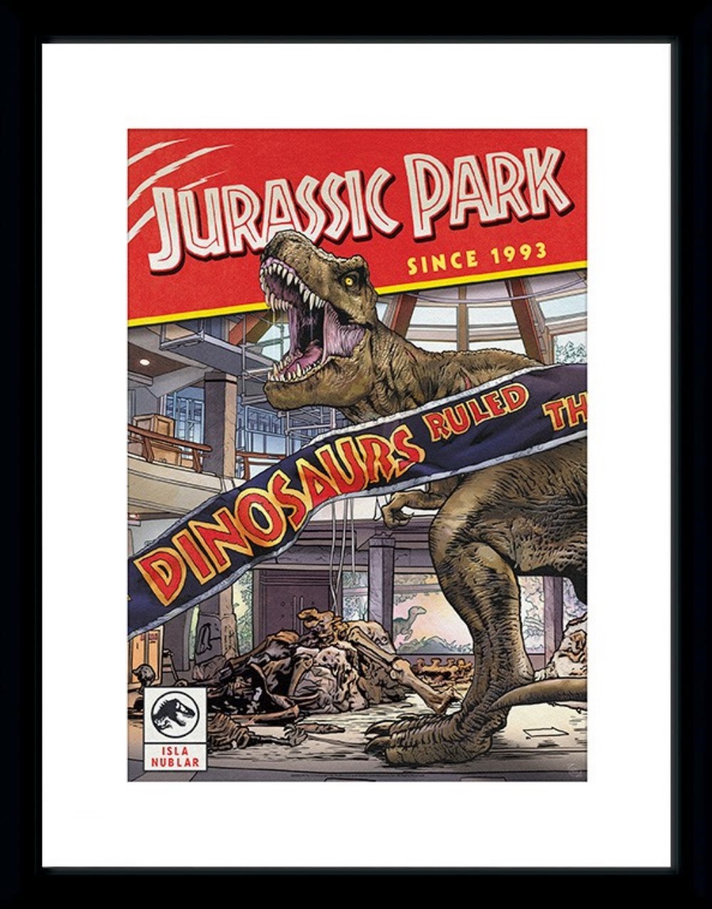 Плакат с рамка GB eye Movies: Jurassic Park - Comics | Ozone.bg