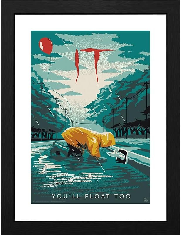 Плакат с рамка GB eye Movies: IT - You'll Float Too | Ozone.bg