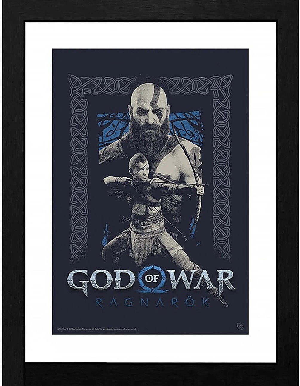 Плакат с рамка GB eye Games: God of War - Kratos and Atreus | Ozone.bg
